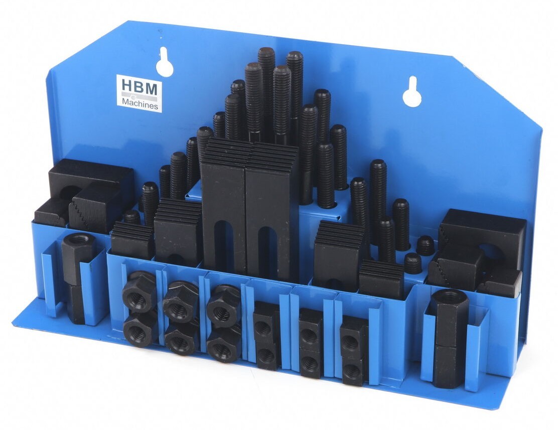 Spannpratzen 58-teiliges Set M8-M10-M12-M14-M16