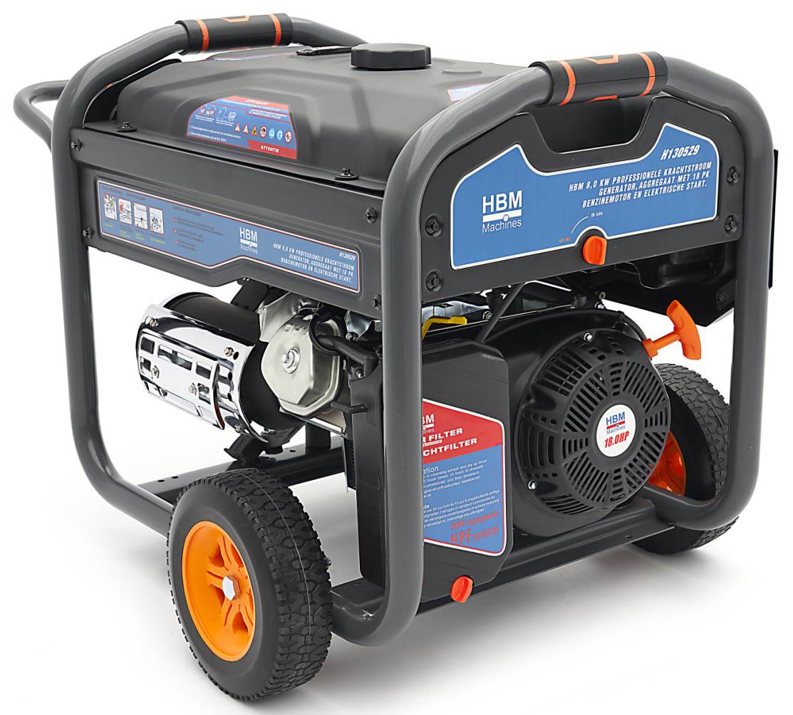 Benzin Generator AVR 8000W Stromgenerator Stromerzeuger